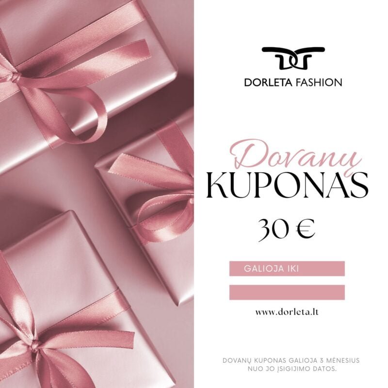 Dovanų kuponas | Dorleta.lt Dovana Akimirksniu Dovanų Pasiūlymai Moterims